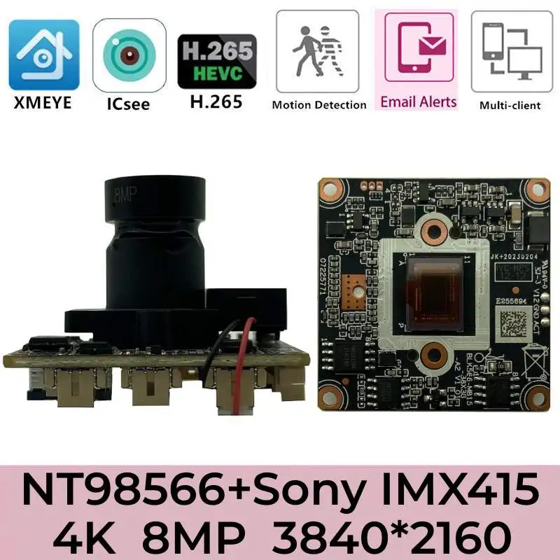 IP-камера VOLDRELI XM IMX415+NT98566 8Мп | AliExpress