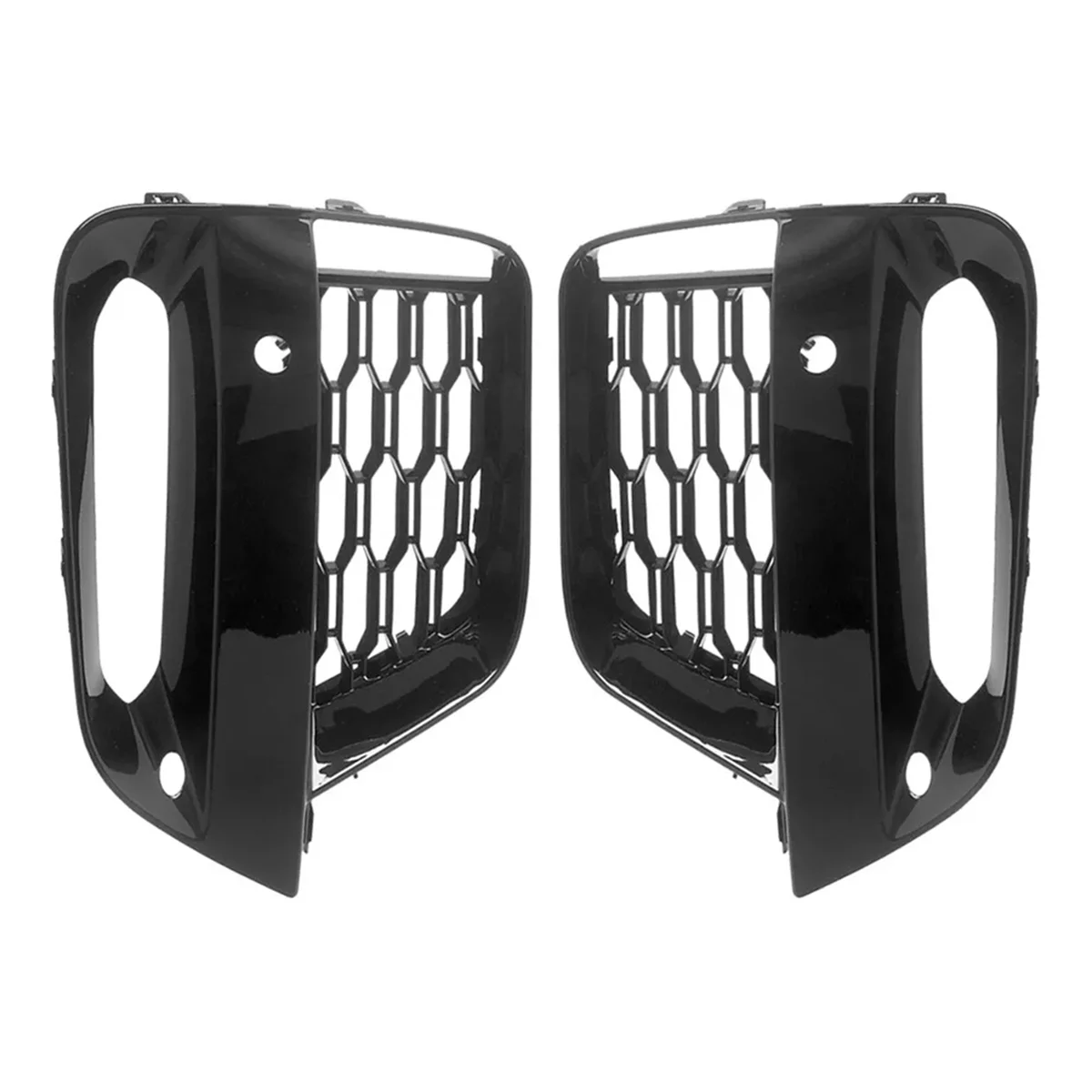 1 пара для BMW X3 G01 X4 G02 2019 - 2021 передний бампер решетка ...