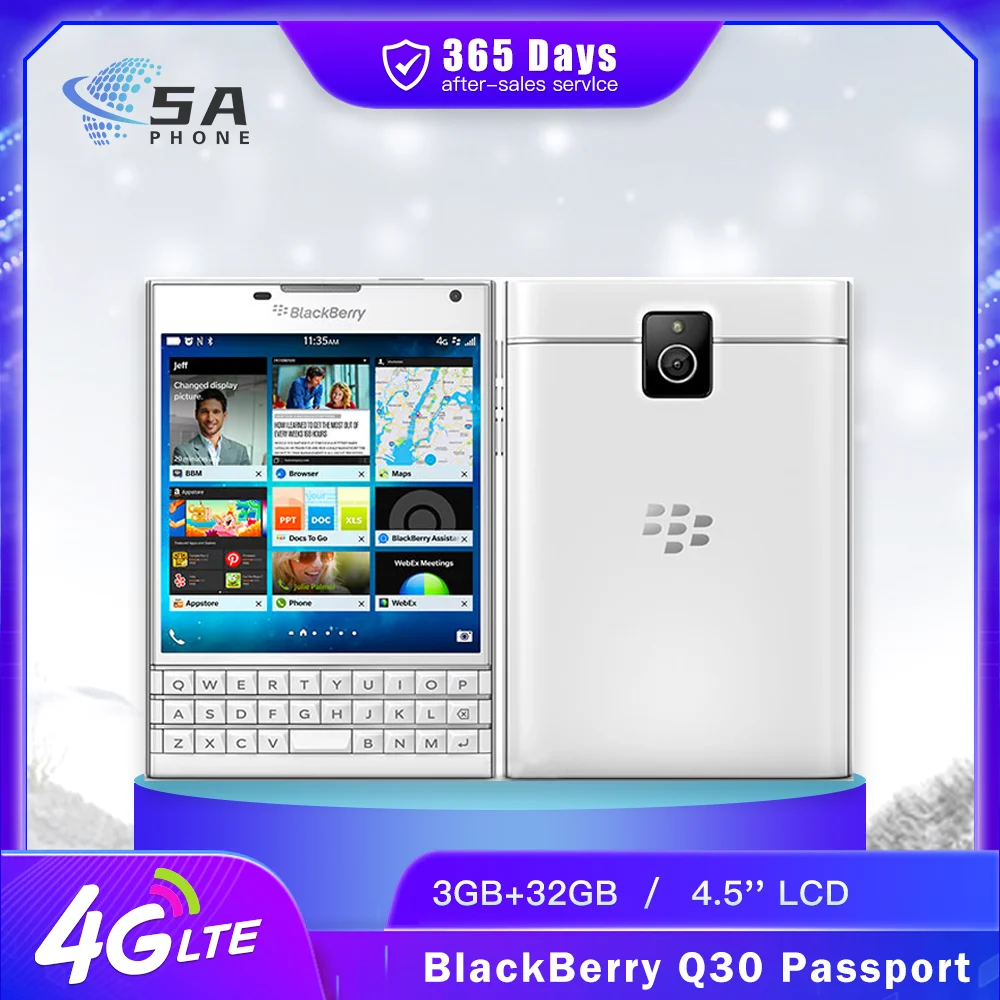 Смартфон Blackberry passport q30, 3/32ГБ, Б/у | AliExpress