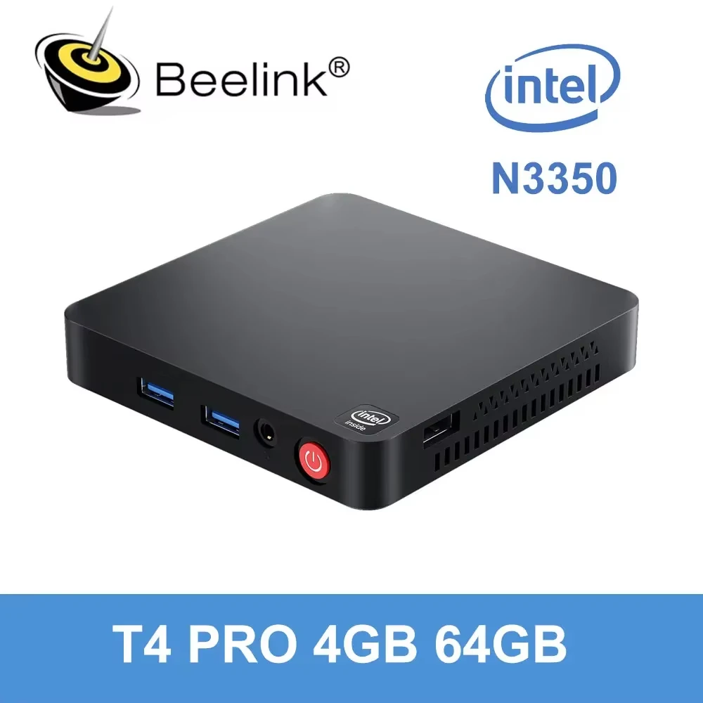 Beelink T4 Pro Мини-ПК N3350 4ГБ 64ГБ | AliExpress