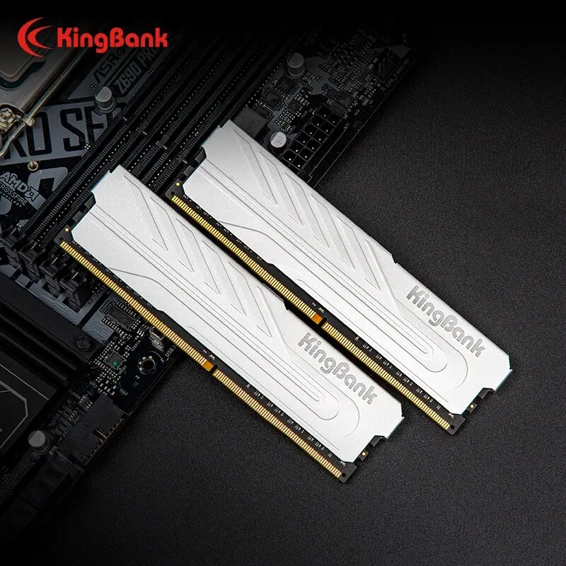 Kingbank 방열판 램 메모리 Ddr4 8gb 16gb 32g 3200 3600 4000 Mhz Xmp 데스크탑