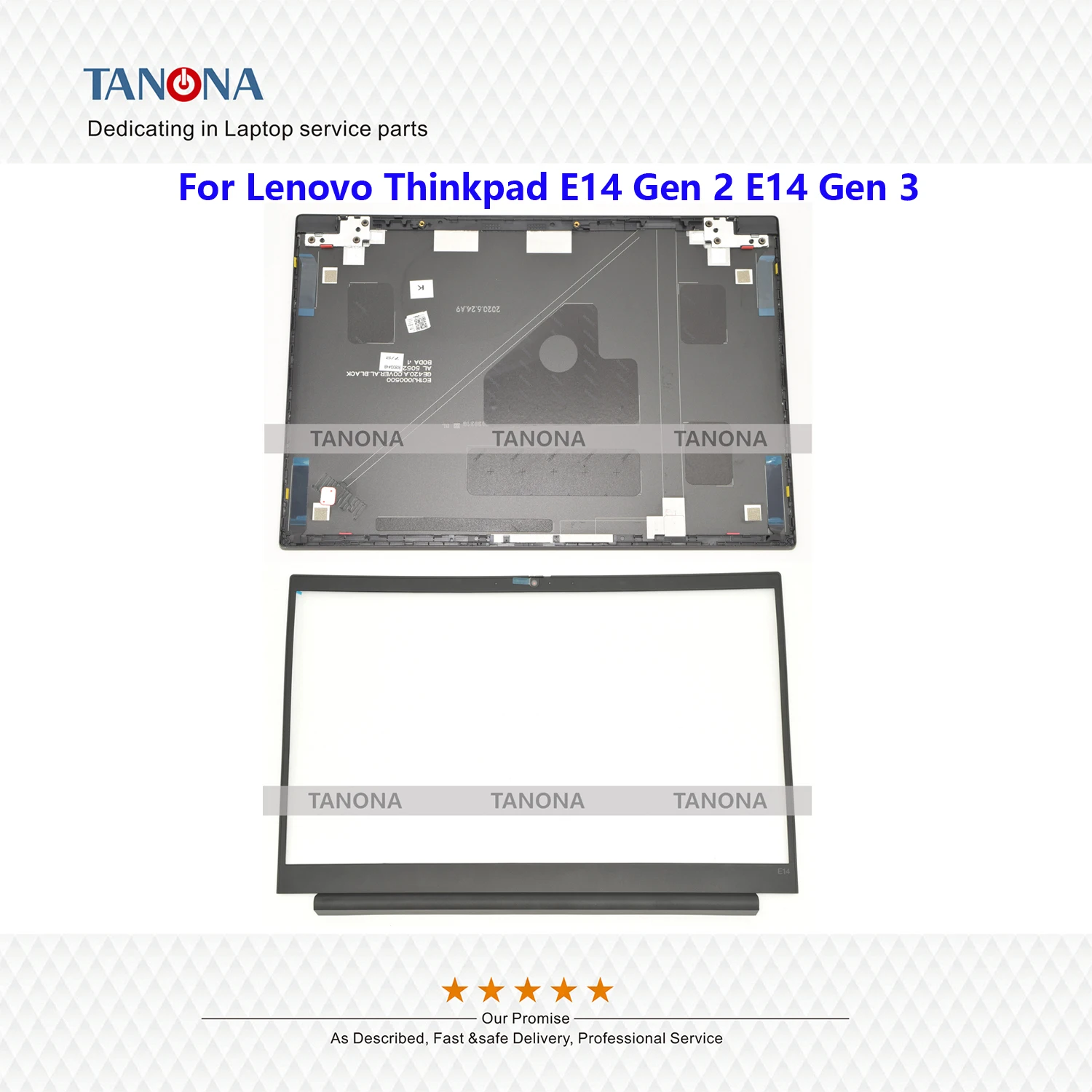 Чехол для задней крышки Lenovo Thinkpad E14 Gen 2 E14 Gen 3 TANONA ...