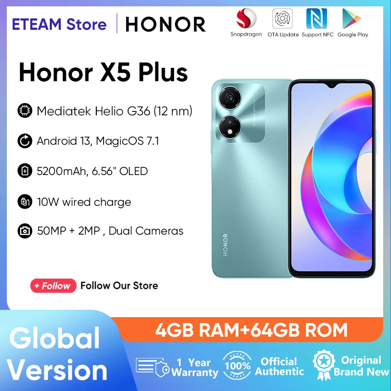 Honor X5 Plus - Full phone specifications
