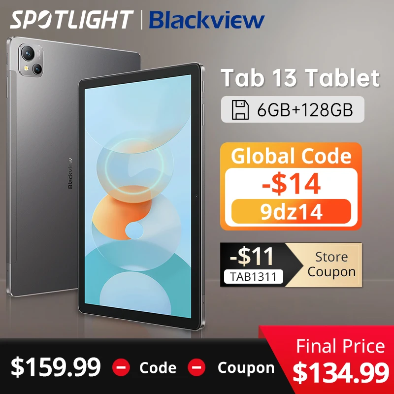 Blackview Tab 13 - Ficha técnica