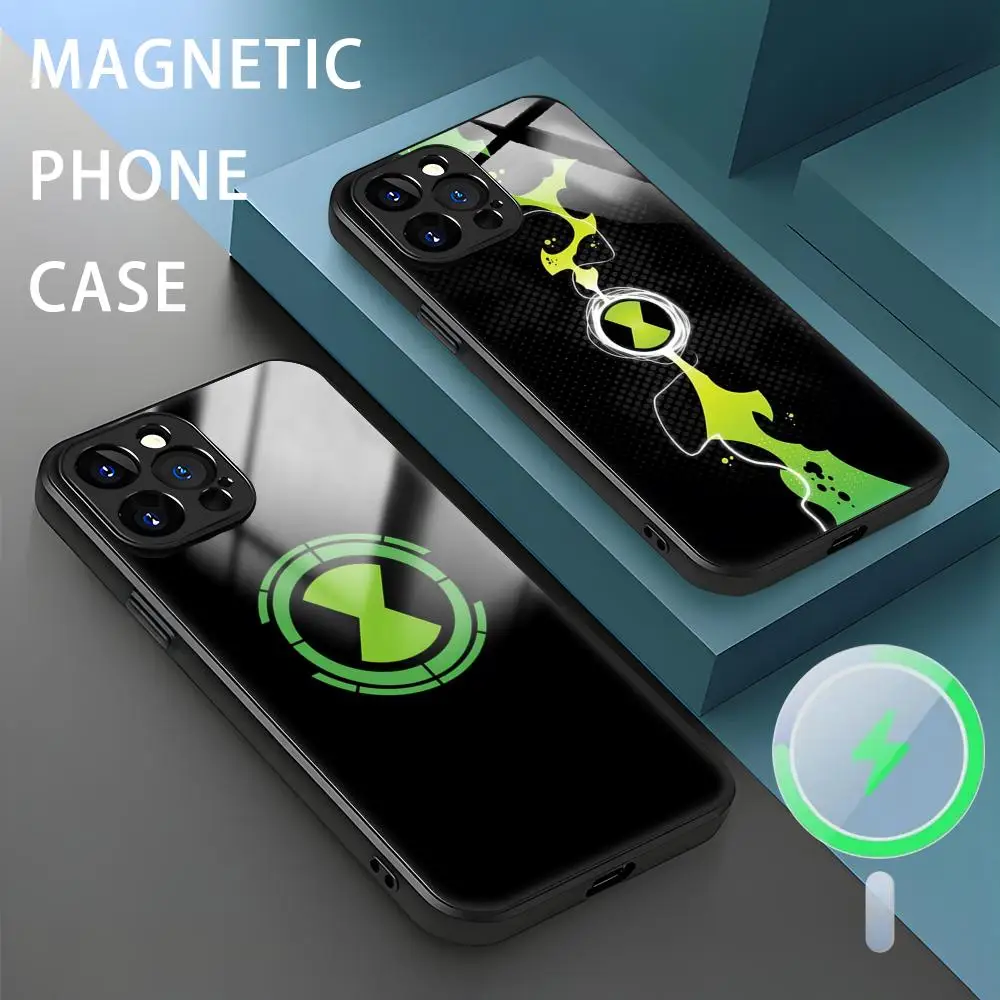 Cartoon Ben 10 Cool Phone Case For iPhone 16 15 14 13 12 11 X XR XS 8 ...