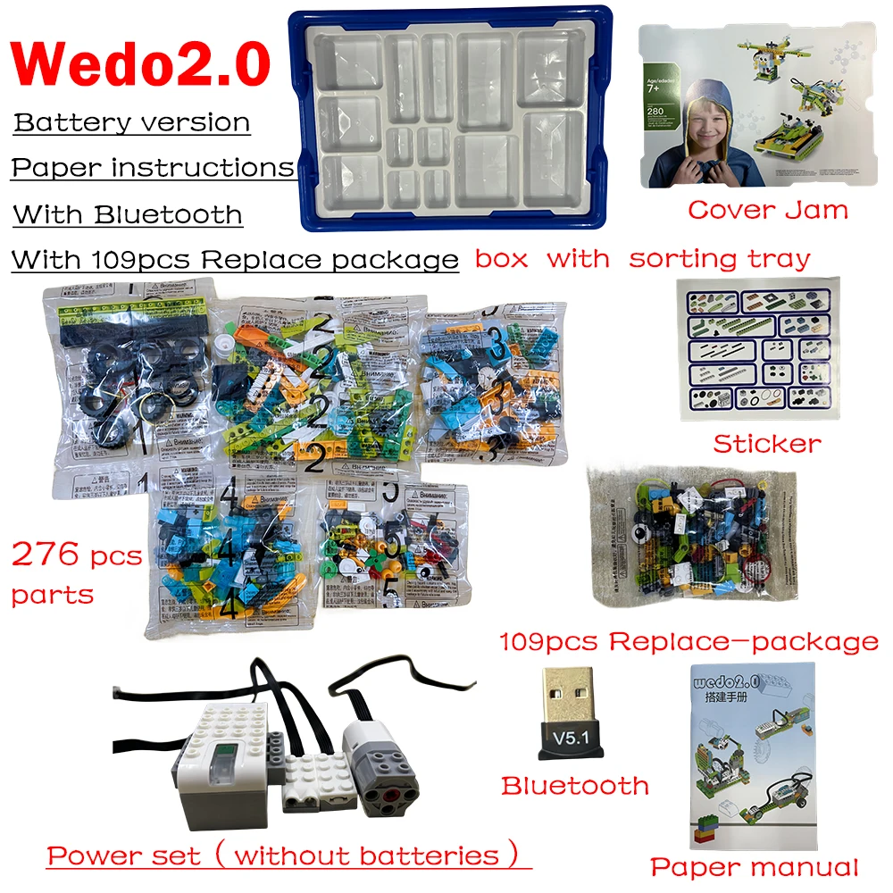 Блочный конструктор Wedo 3,0 | AliExpress