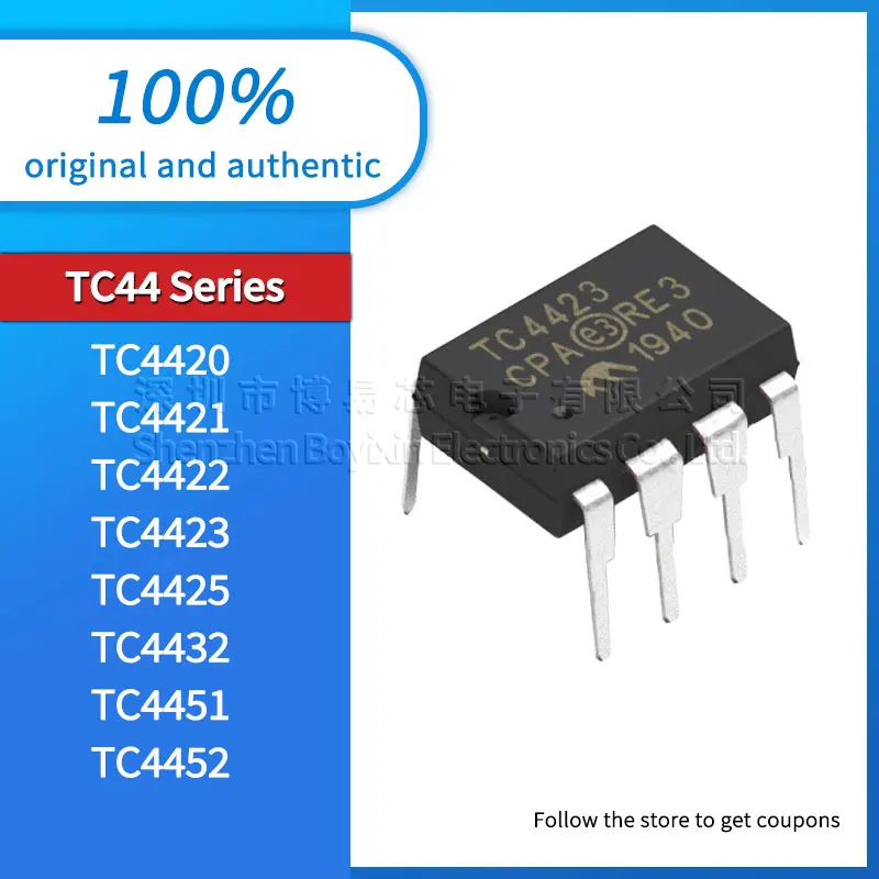 TC4420 TC4421 TC4422 TC4423 TC4425 TC4432 TC4451 TC4452 Black plastic case | AliExpress