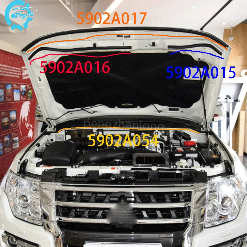 Резиновое уплотнение 2007-2020 для капота Pajero V93 V97 Резиновая ...
