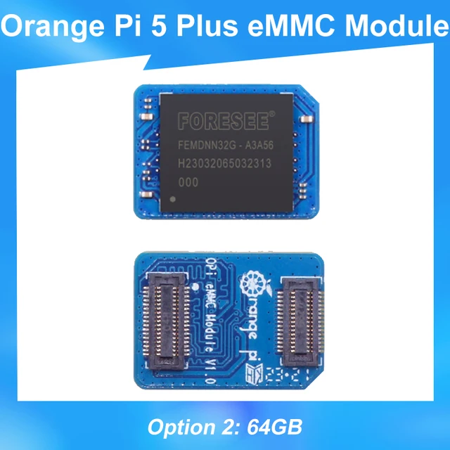 EMMC модуль Orange Pi 5 Plus 32/64/256 ГБ | AliExpress