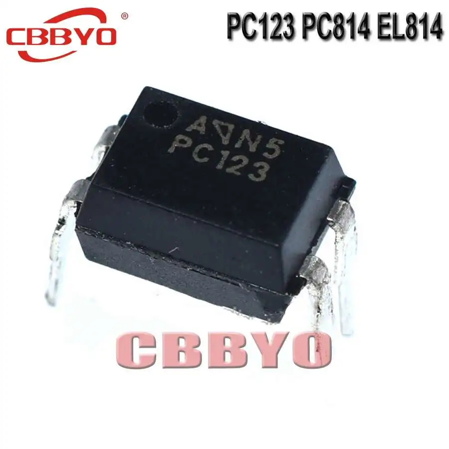 10ШТ PC814 PC123 EL814 DIP-4 LTV814 DIP 814 Совместимый оптрон ...