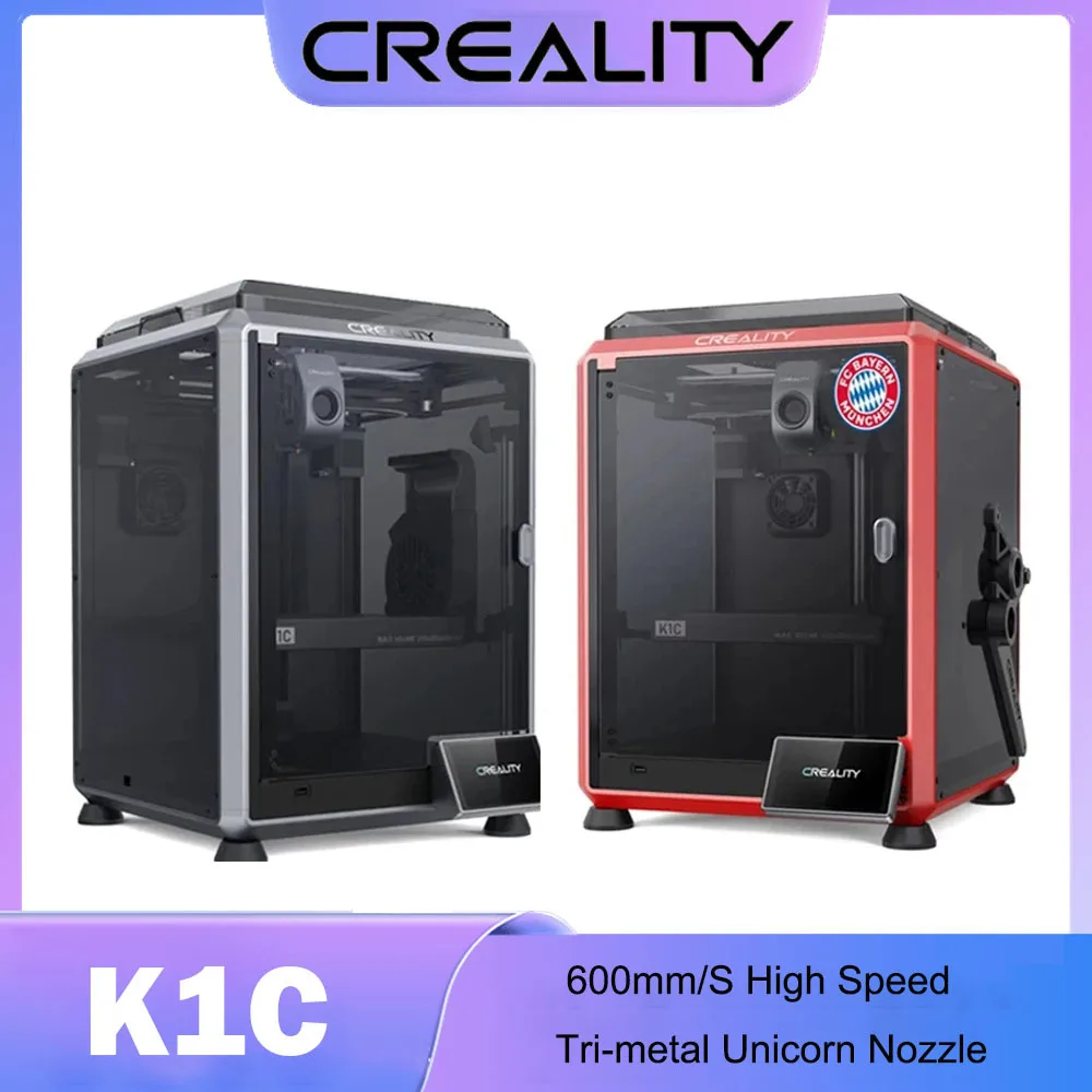 3D-принтер CREALITY K1C, 600 мм/с, высокоскоростная печать, AI-камера ...