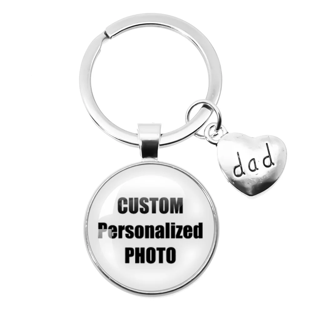 Персонализированный брелок для ключей на заказ, семейный брелок для ...