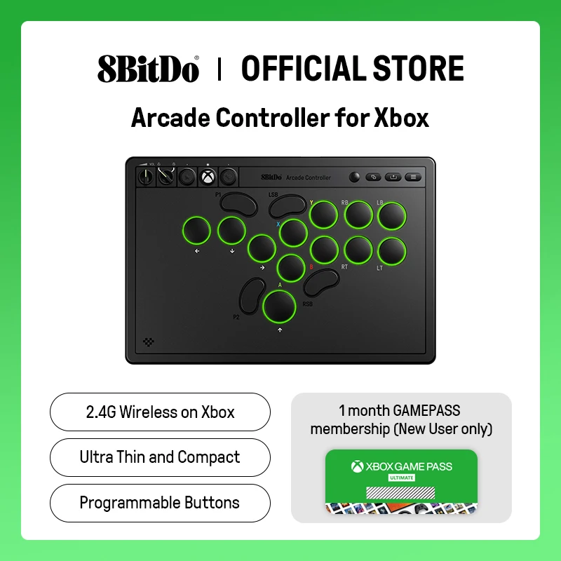 Беспроводной геймпад 8BitDo для Xbox Series X|S и Windows | AliExpress