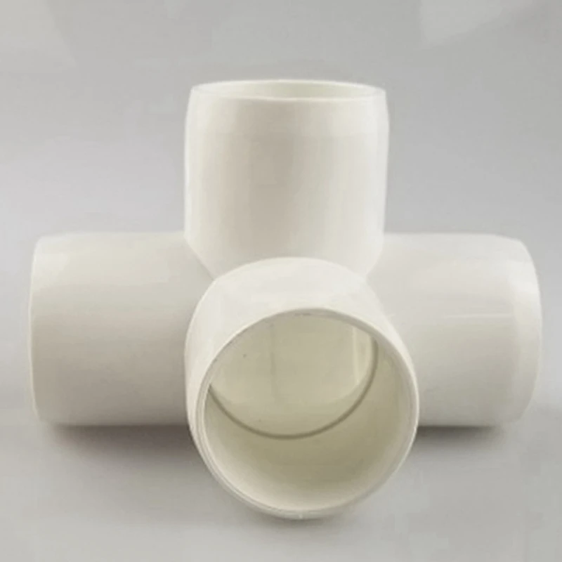 24X 4Way 1/2 In Tee PVC Fitting Elbow - Build Heavy Duty PVC Furniture ...