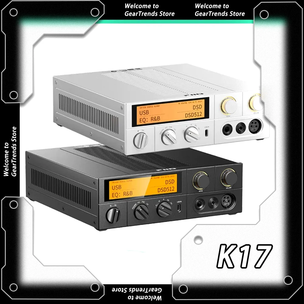 Беспроводной усилитель для наушников FiiO K17 | AliExpress