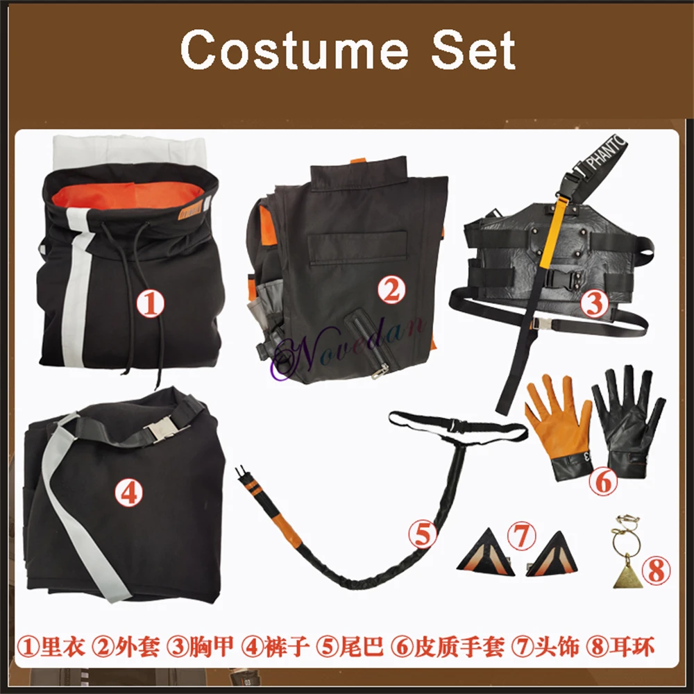 Anime Vtuber NIJISANJI Nocytx Alban Knox Game Suit Handsome Jacket ...