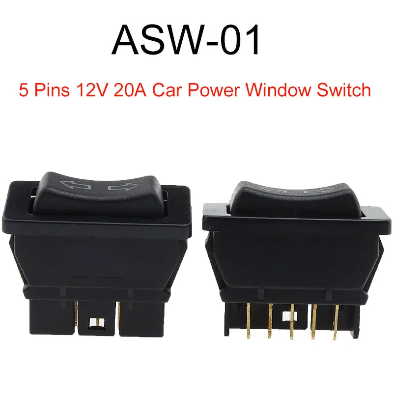 Автомобильный переключатель стеклоподъемника ASW-01 | AliExpress