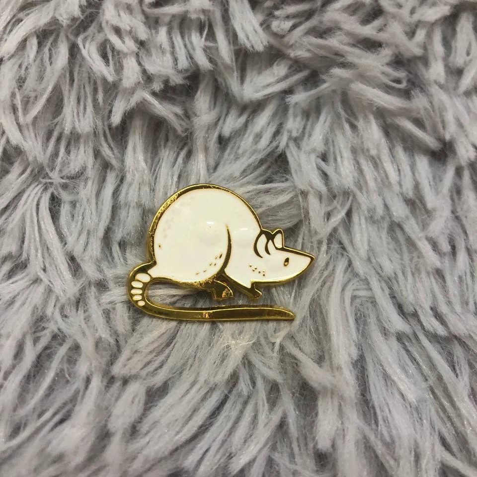 A Mouse Enamel Pin Badge for Clothes Pin Kids Backpacks Jewelry Gifts ...