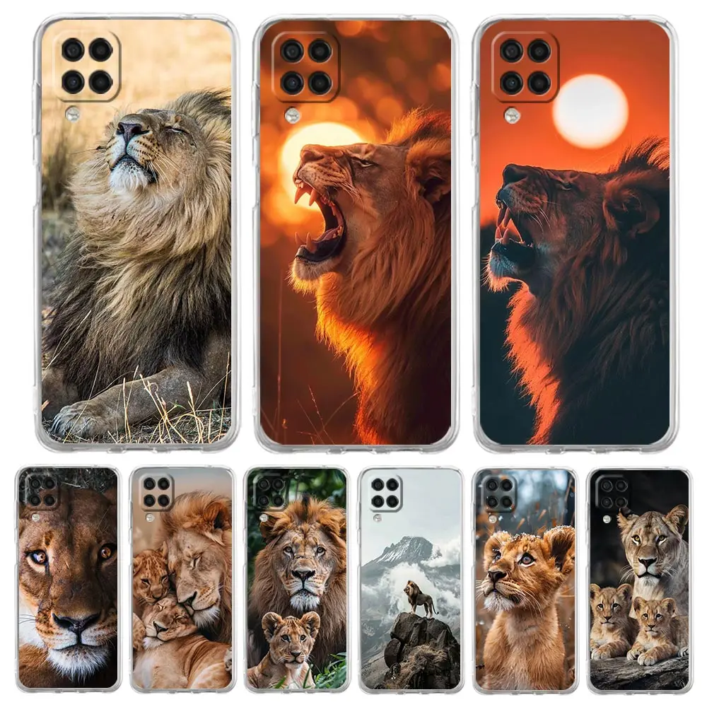 Чехол для телефона Lion Alpha Male Cub для Samsung Galaxy A13 A33 A35 ...