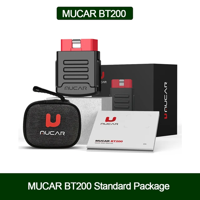 MUCAR BT200/BT200 Pro OBD2 диагностический инструмент полная система ...