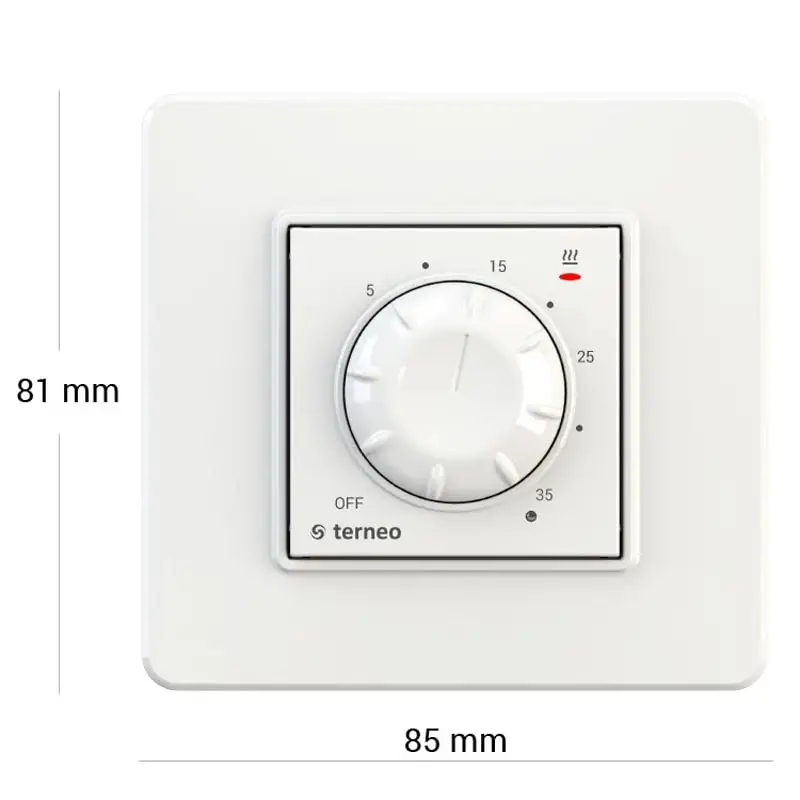 Механический терморегулятор Terneo rol для отопления (для обогревателей ...
