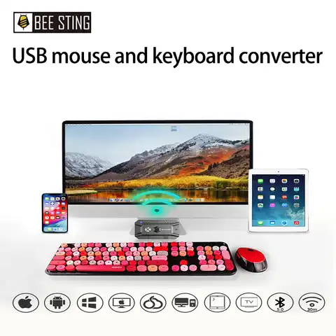Wired usb keyboard to wireless keyboard converter - купить недорого ...