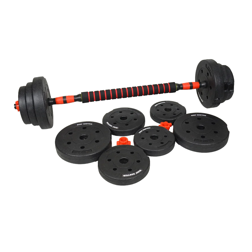 Гантели разборные Walrus Jock 10кг - 2 штуки + переходник для сборки ...