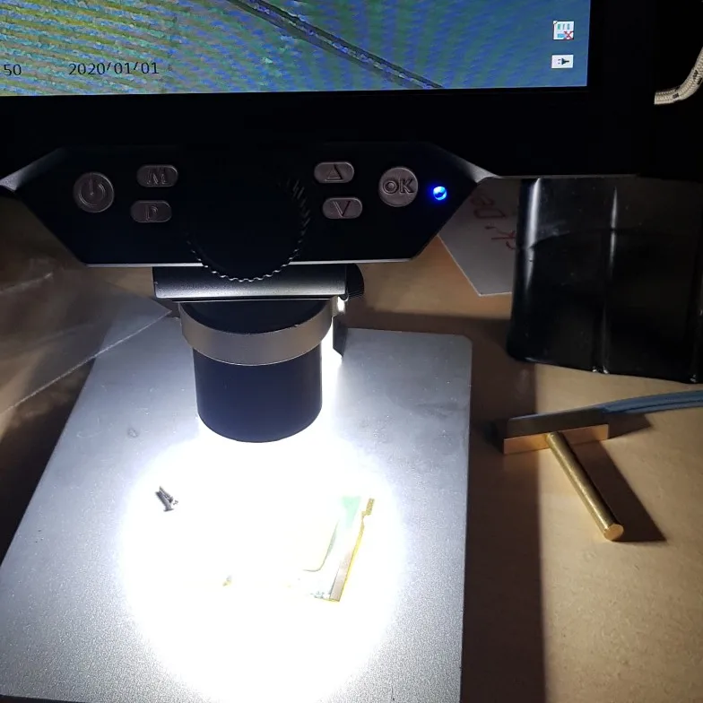 MYERZI Professional G1200 12MP 7 HD Digital Microscope 1-1200X ...