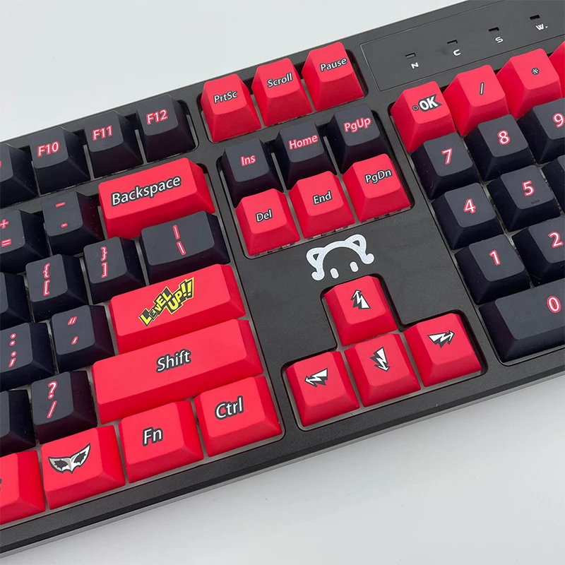 126 Keys Persona 5 Amamiya Ren Anne Keycaps Anime Keycap Cherry Profile ...