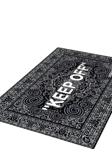 Virgil Abloh X IKEA MARKERAD “Keep Off” Rug B3 Store B3