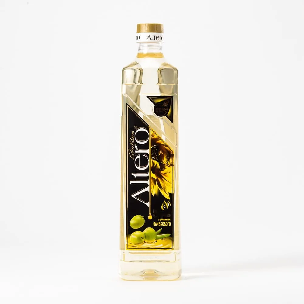 Масло подсолнечное Altero Golden, с оливковым маслом, 810 мл | AliExpress