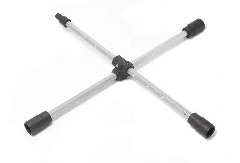 Ключ балонный крестовой складной переставной 18"-450мм (17, 19, 21мм, 1 ...